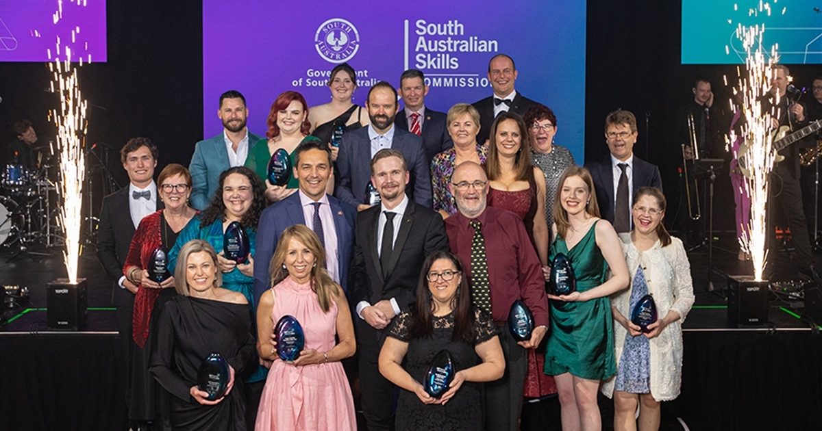 SA Training Awards winners announced - South Australian Skills Commission